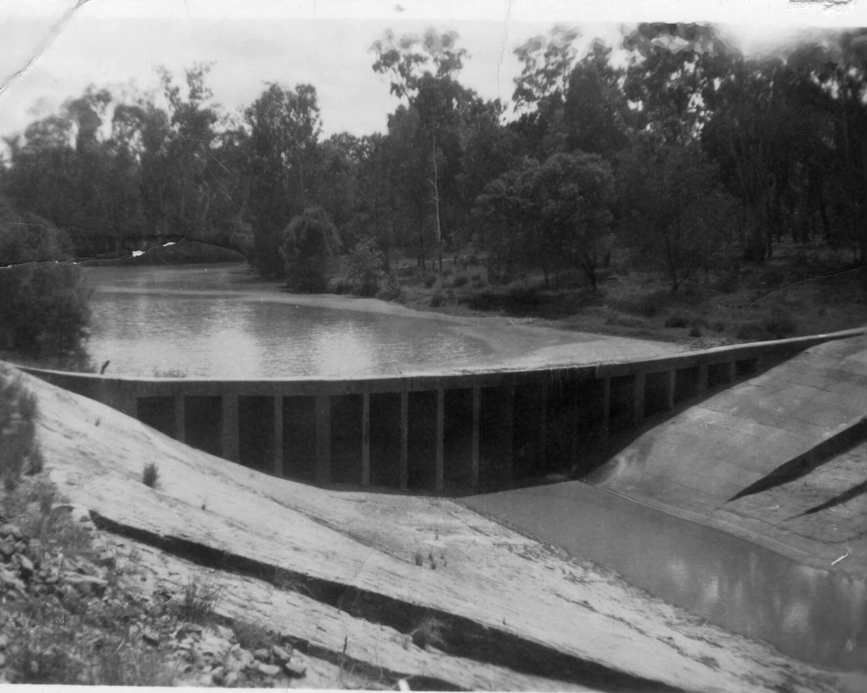 Comet Weir 1915/16 - Central Queensland Highlands
